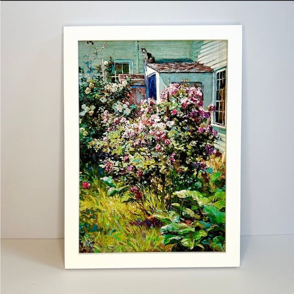Art | Vintage Oil Painting Prints On Canvasbrand Newwith White Wood ...
